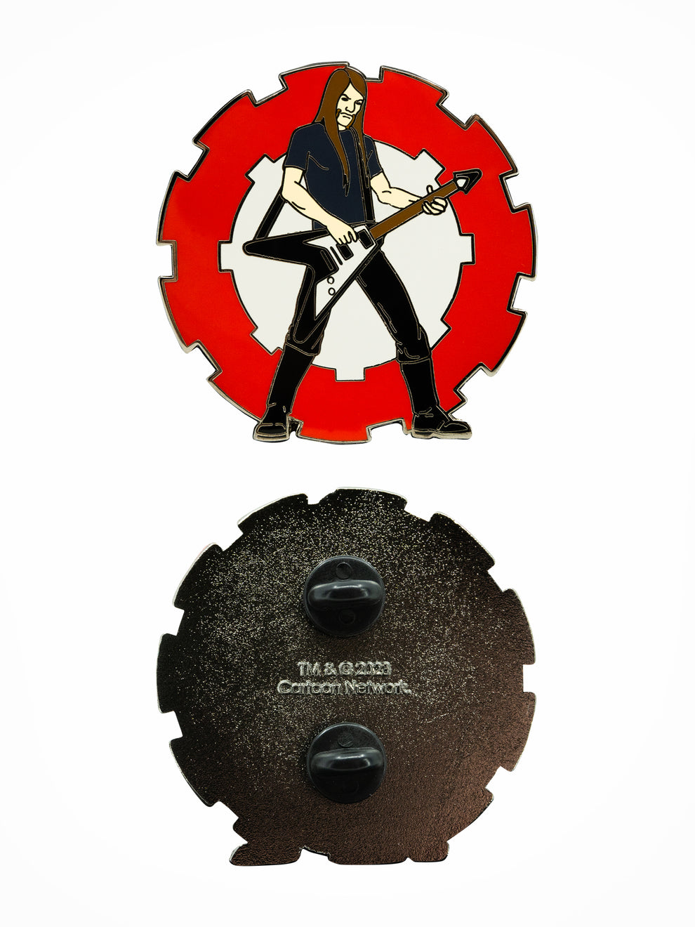 Metalocalypse Enamel Pin - Dethklok Toki Wartooth – Titmouse Stuff