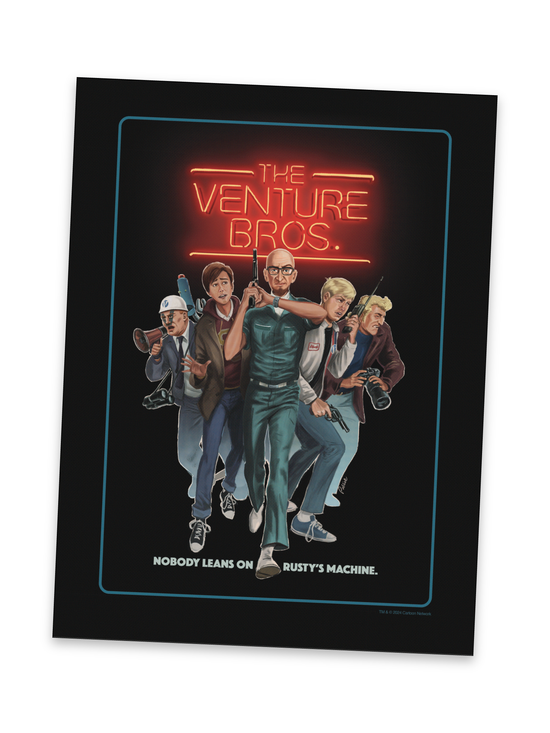 The Venture Bros. Art Poster "Rusty's Machine" - Standard Large Ver ...